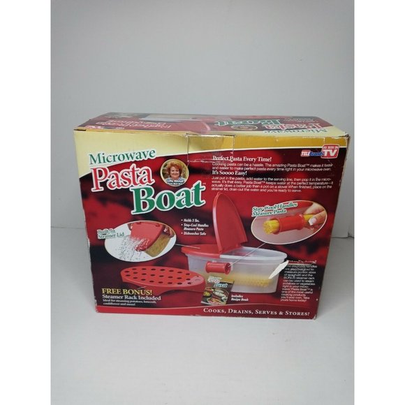 As Seen On TV | Kitchen | Microwave Pasta Boat By Telebrands As Seen On ...